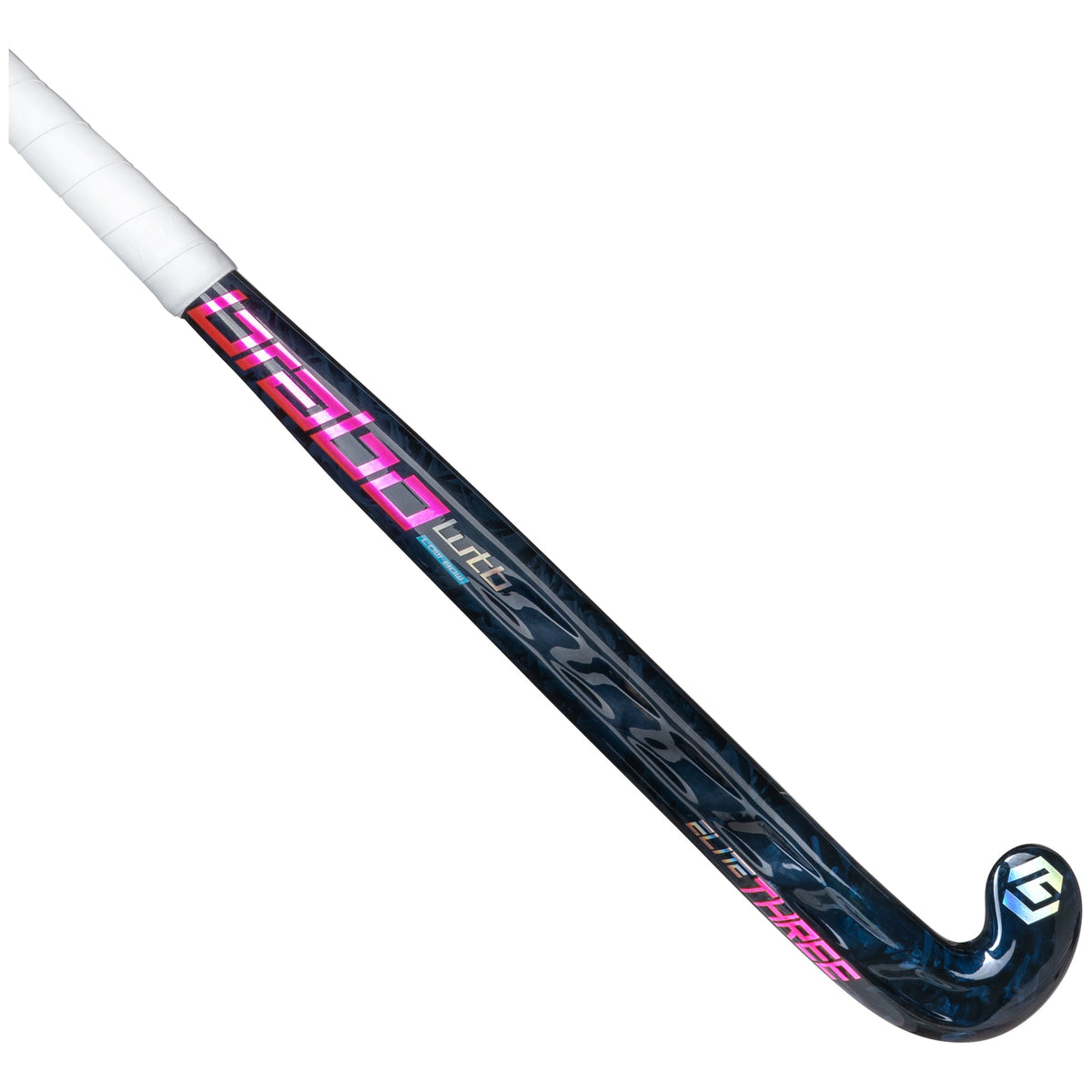 Brabo Elite 3 WTB Forged Carbon LB Navy/Pink van Brabo Sticks – Brabo ...