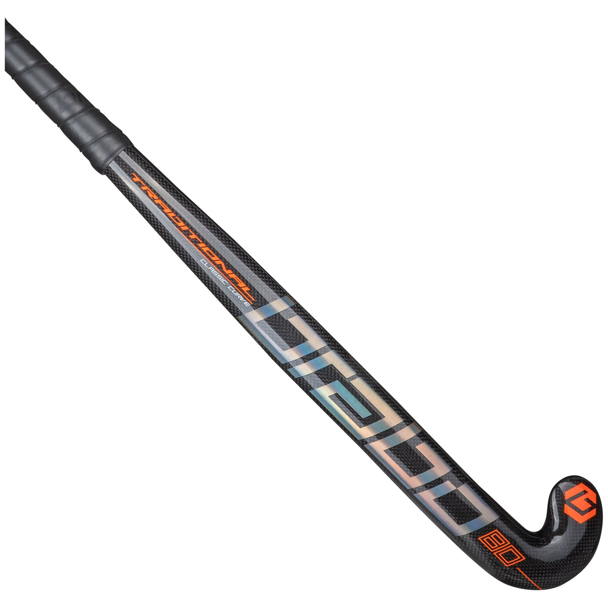 Traditional Carbon 80 CC Black/Orange van Brabo Sticks – Brabo Hockey