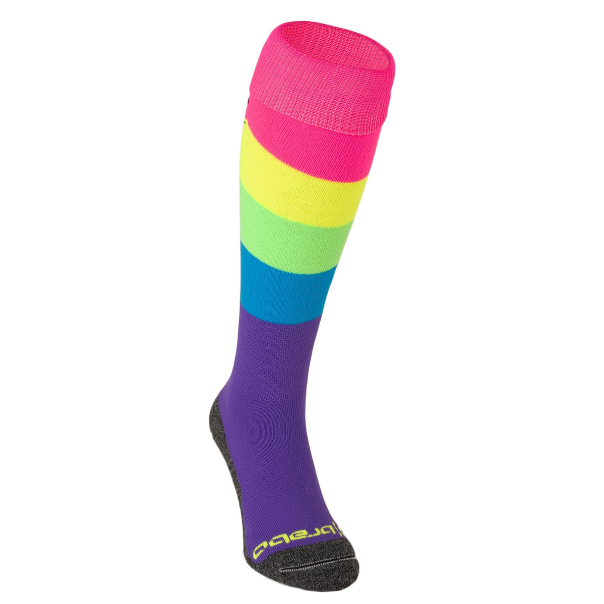 Socks Full Rainbow Pastel Purple van Brabo Accessories – Brabo Hockey